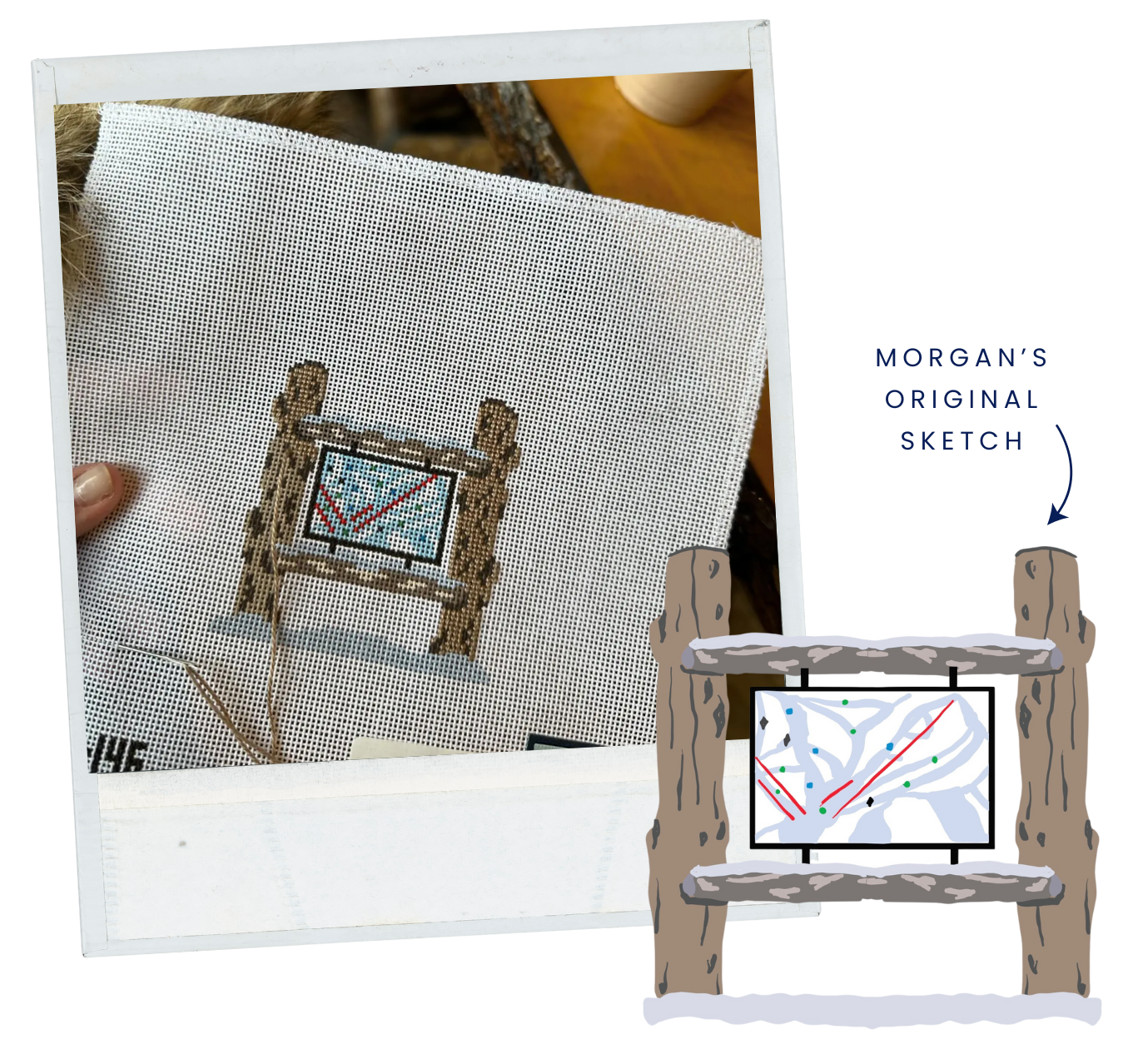 Ski Trail Map – Morgan Julia Designs
