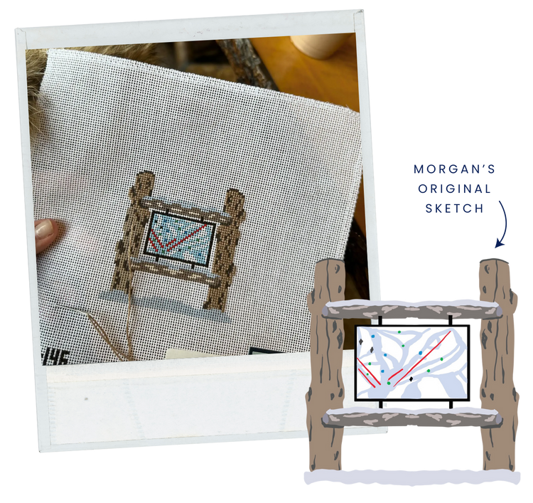 Ski Trail Map – Morgan Julia Designs