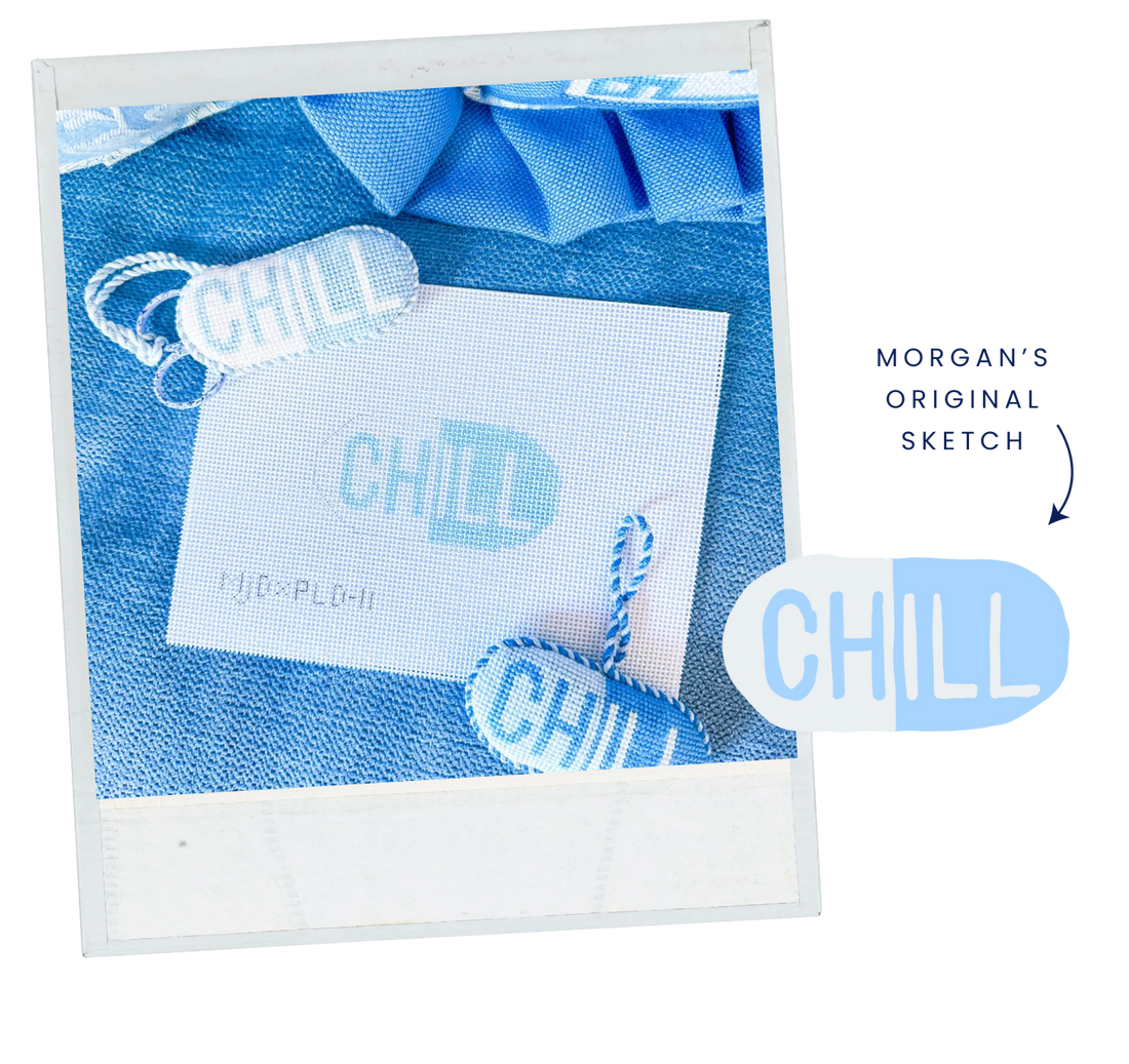 Mini Chill Pill (Blue) – Morgan Julia Designs