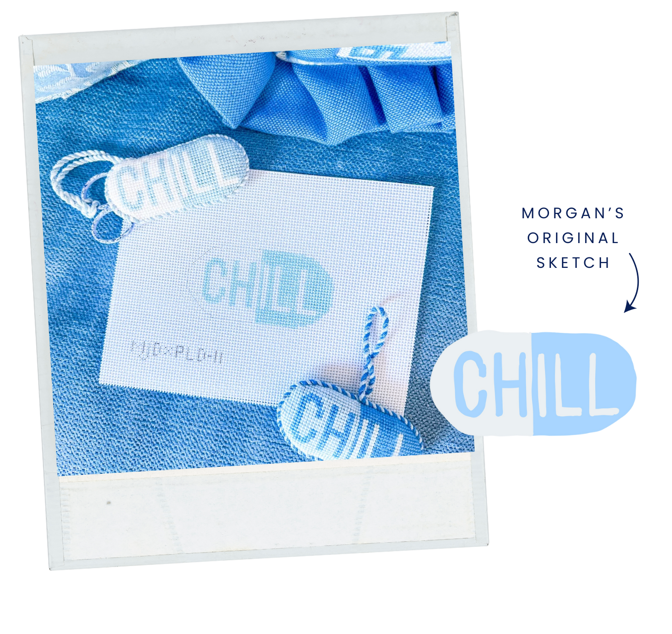Mini Chill Pill (Blue) – Morgan Julia Designs