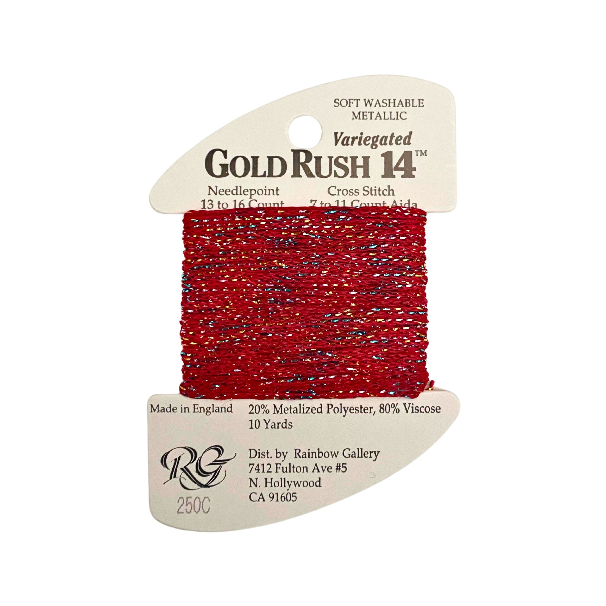 Gold Rush 14 250C Dark Red Multi – Morgan Julia Designs