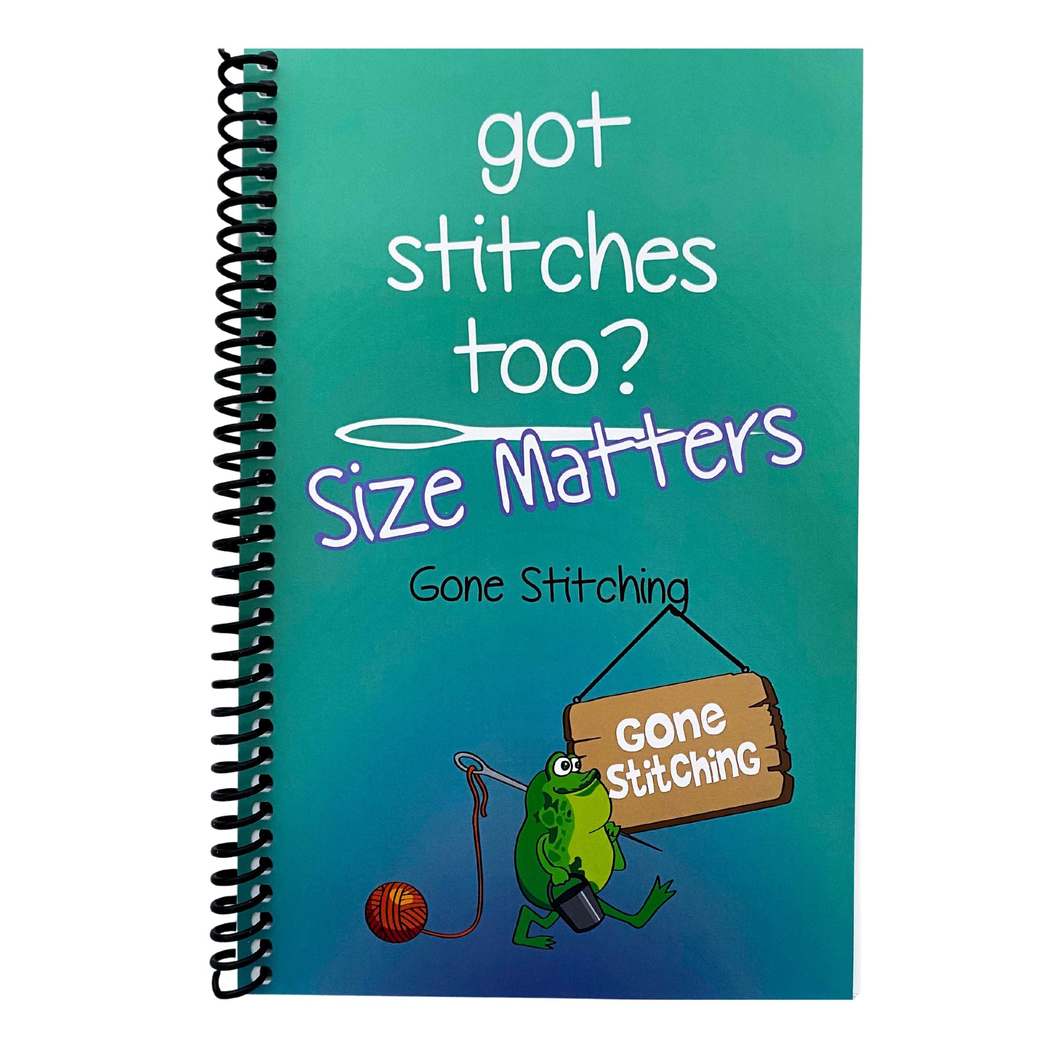 Got Stitches Too? Size Matters Book – Morgan Julia Designs