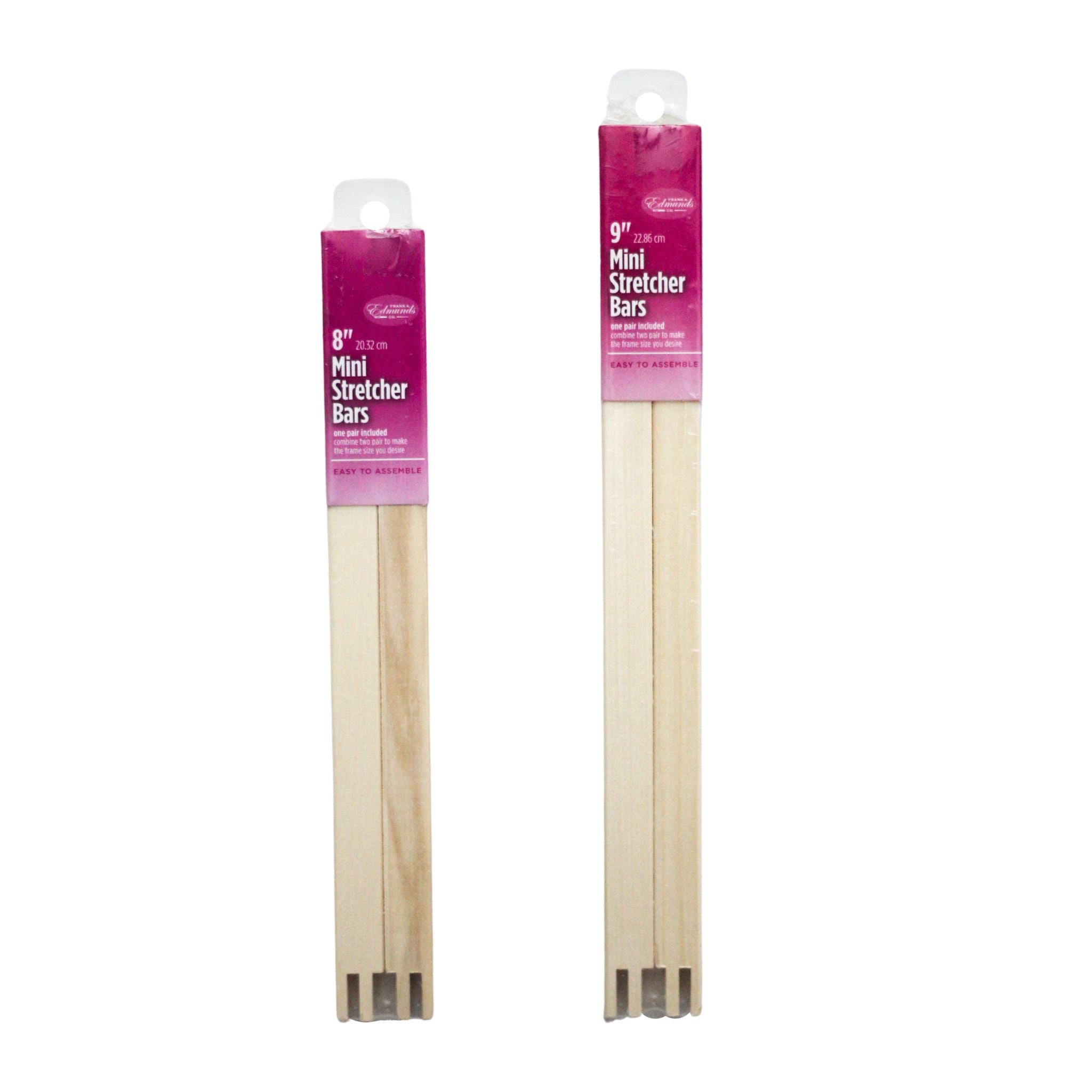 Mini Stretcher Bars - Pair of 2 Bars – Morgan Julia Designs