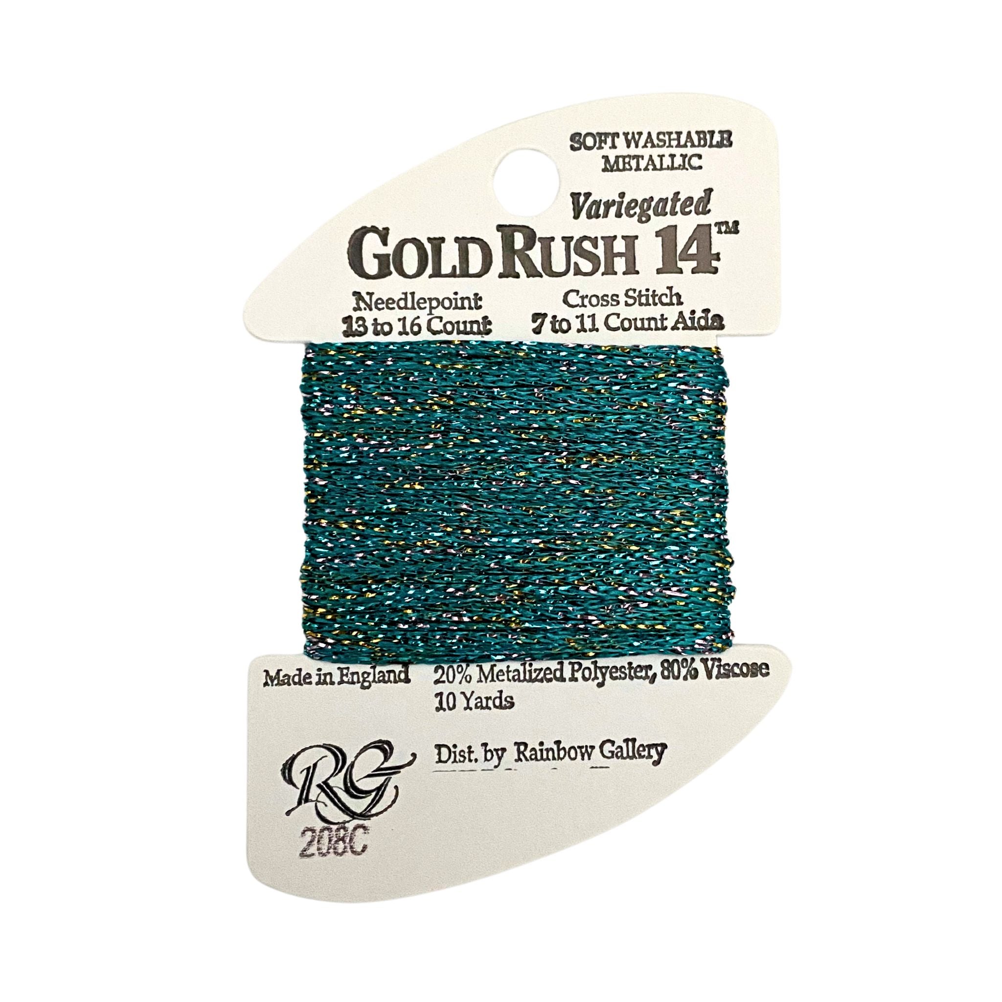 Gold Rush 14 208C Jade Multi – Morgan Julia Designs