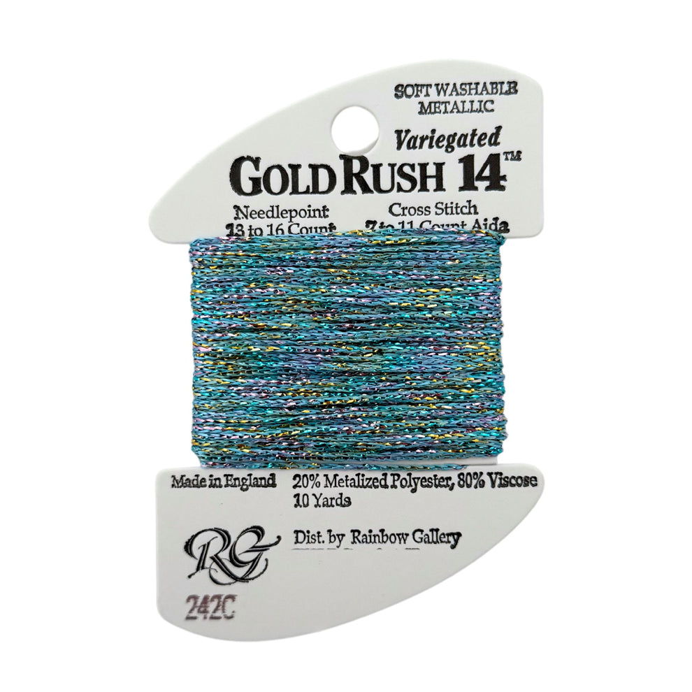 Gold Rush 14 242C Pale Blue Mix – Morgan Julia Designs