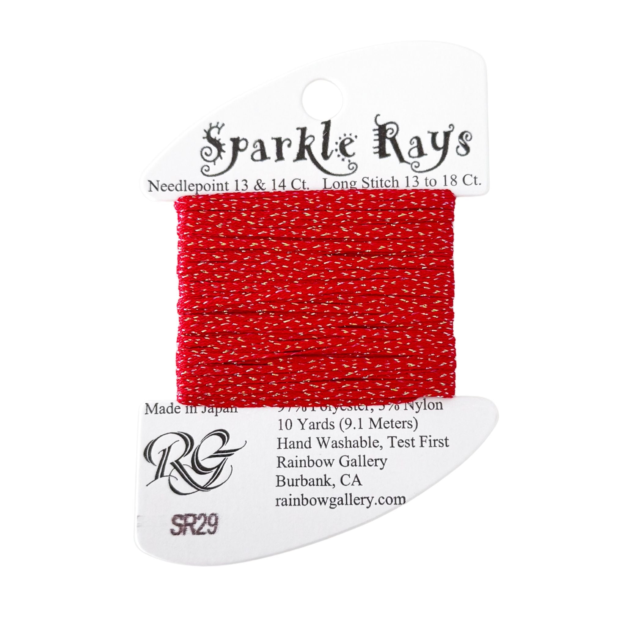 Sparkle Rays SR29 Christmas Red – Morgan Julia Designs