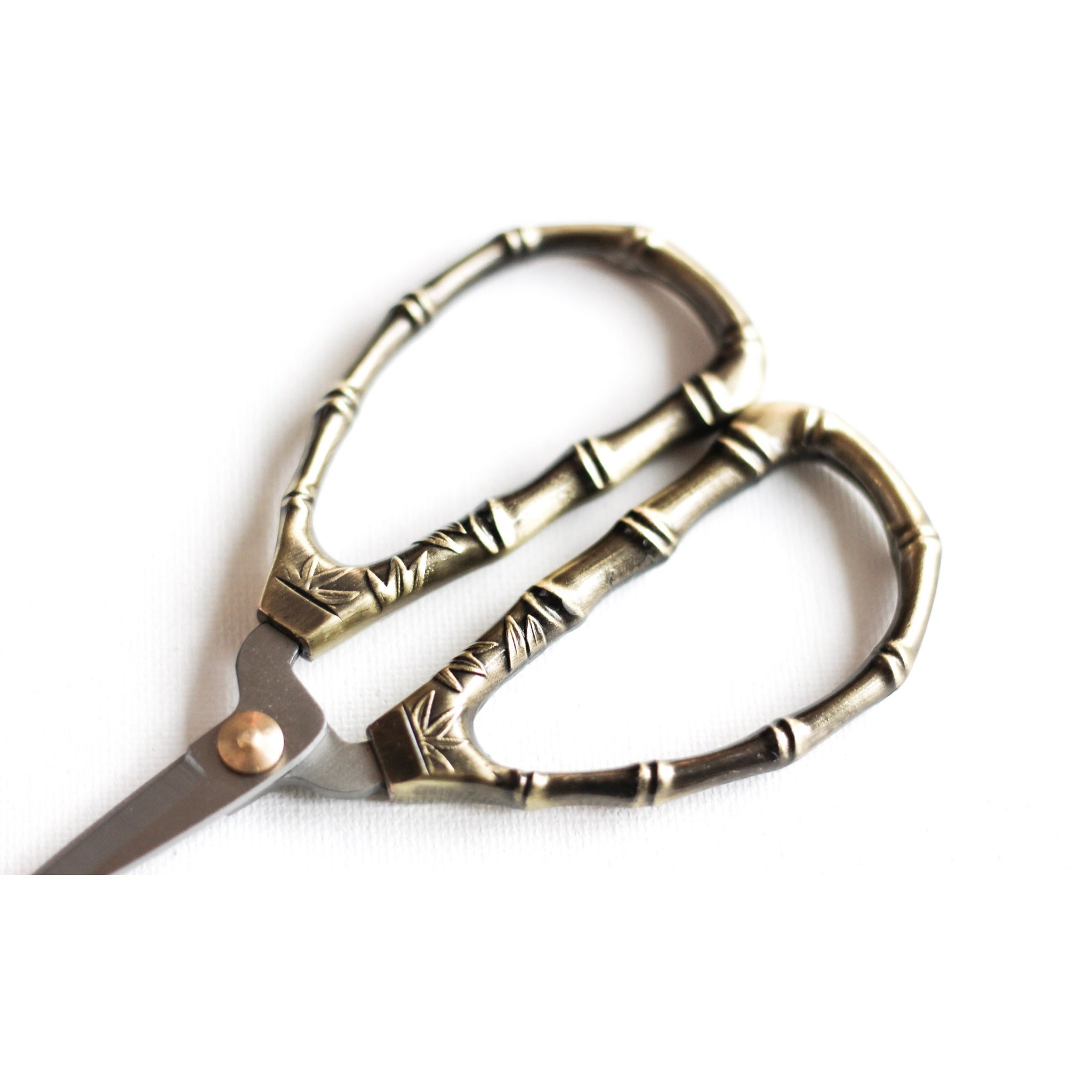 Gold Bamboo Embroidery Scissors for Needlepoint – Morgan Julia Designs