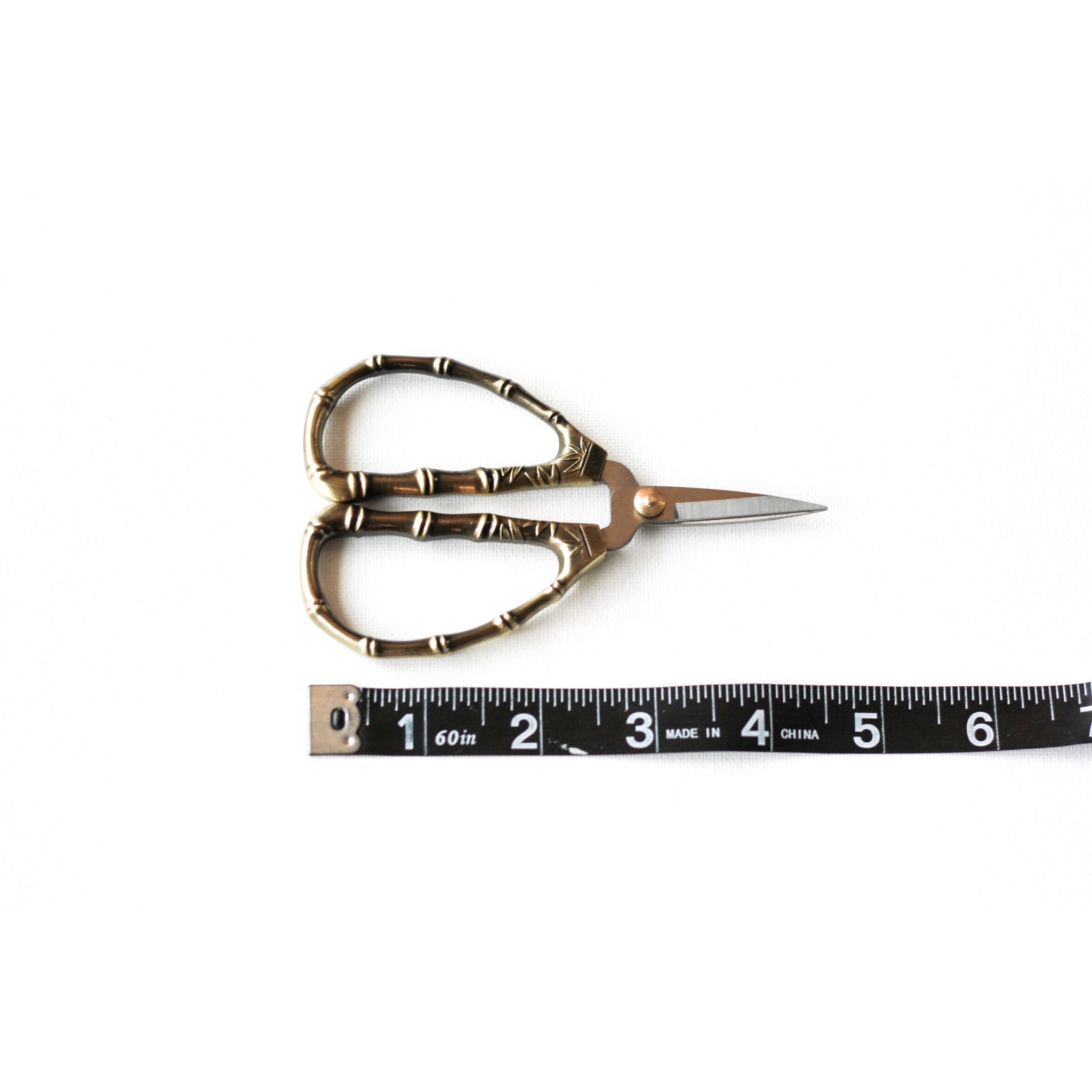 Gold Bamboo Embroidery Scissors for Needlepoint – Morgan Julia Designs