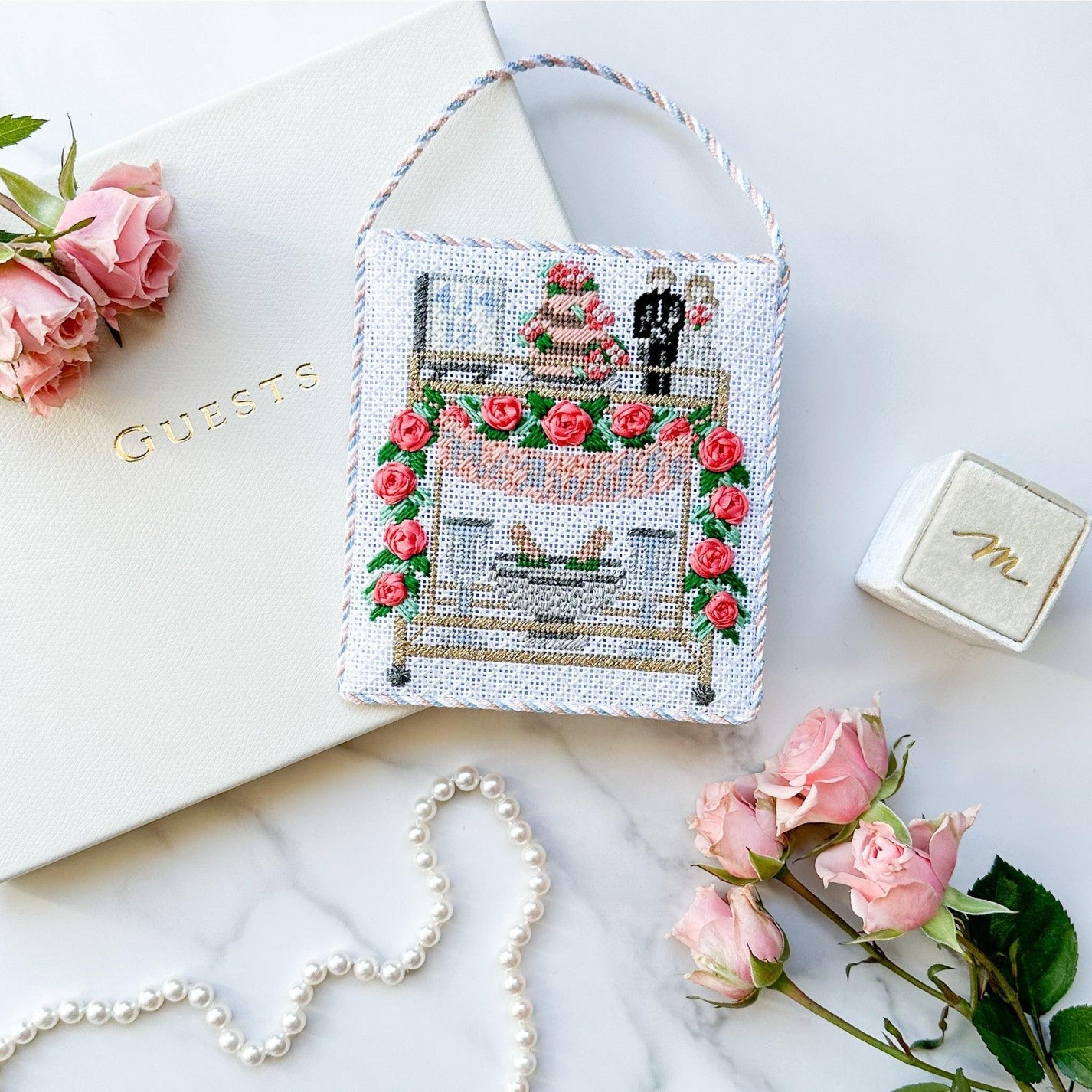 Wedding Bar Cart - Bride and Groom – Morgan Julia Designs